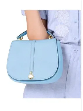 Bags | Kate Spade Kayla Pebbled Leather Saddle Bag In The Color Montauk ...